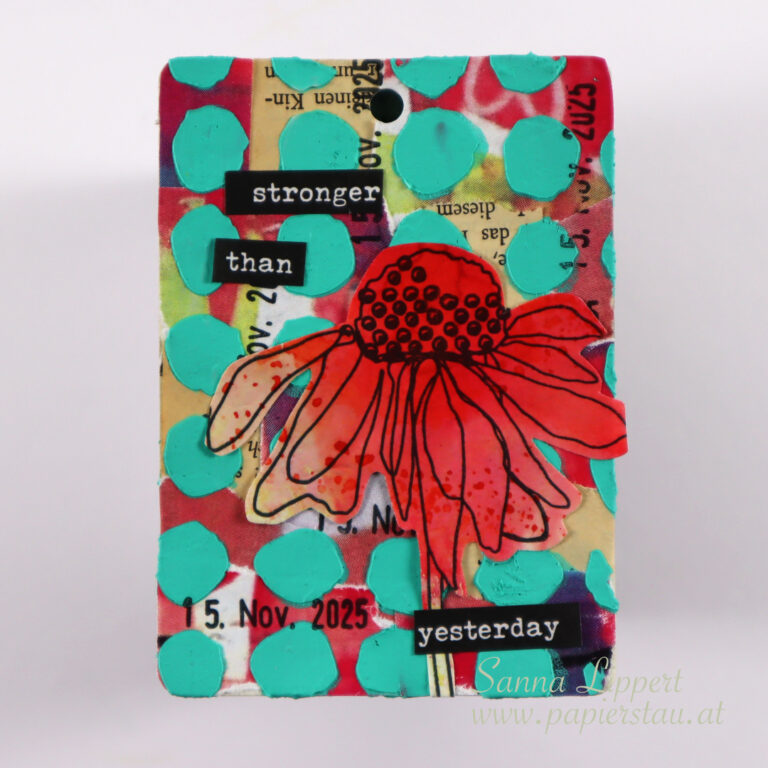 Full Deck Challenge 43/2025 – circles | Papierstau by Sanna Lippert ...